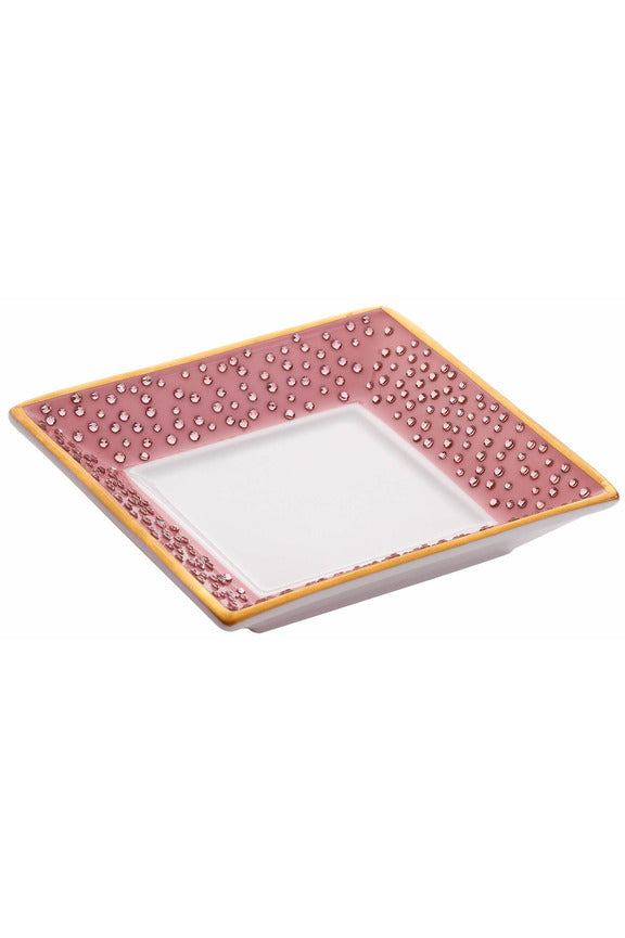 Monaco Swarovski Crystal Prink Lady Tray – jadeplusamber
