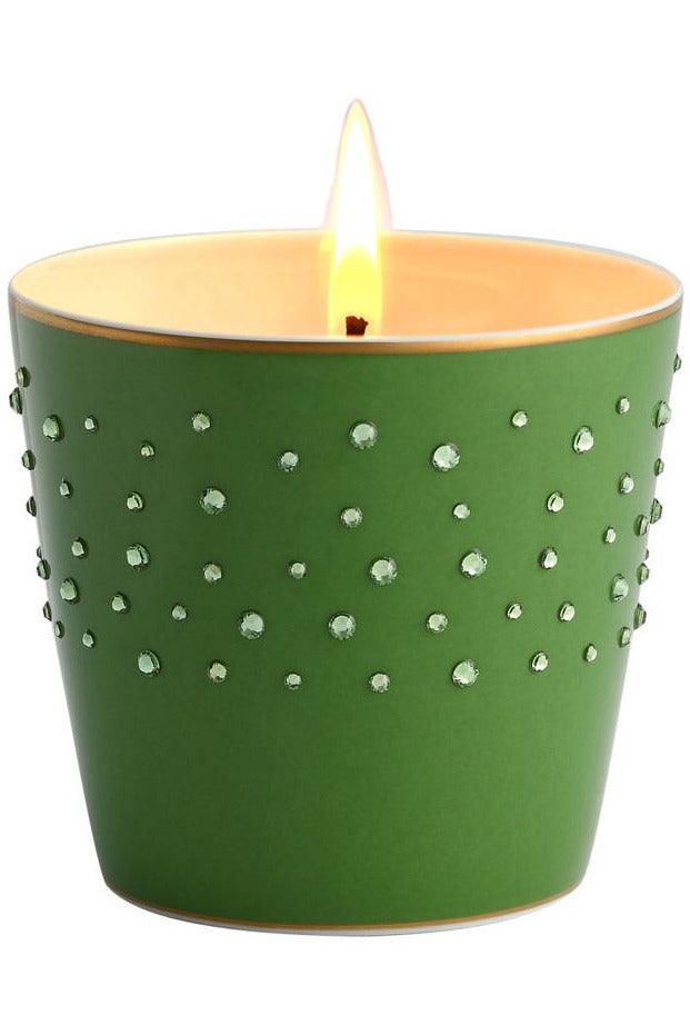 Monaco Swarovski Candle - Emerald – jadeplusamber